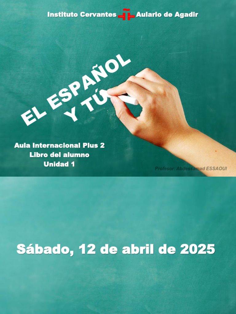 El Español y Tú | PDF | Lengua española | Lingüística