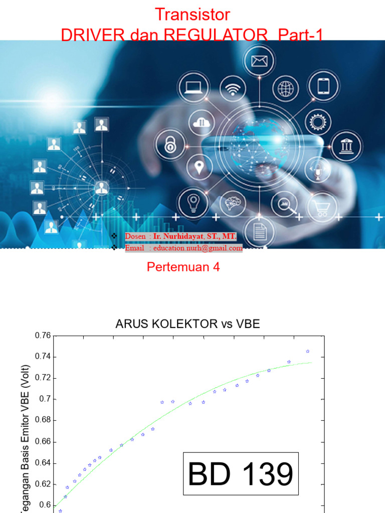 Pert 4 Transistor, Driver Dan Regulator (Materi) | PDF