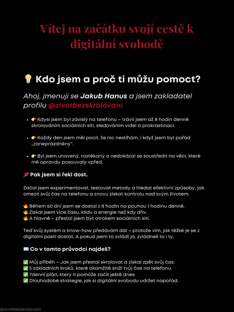 Jak Se Mi Poda Ilo Z Skat Digit LN Svobodu | PDF