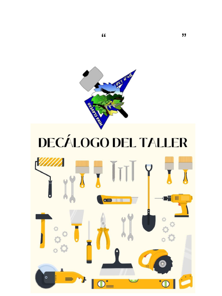 Decalogo Dele Taller Ciclo 2024 | PDF