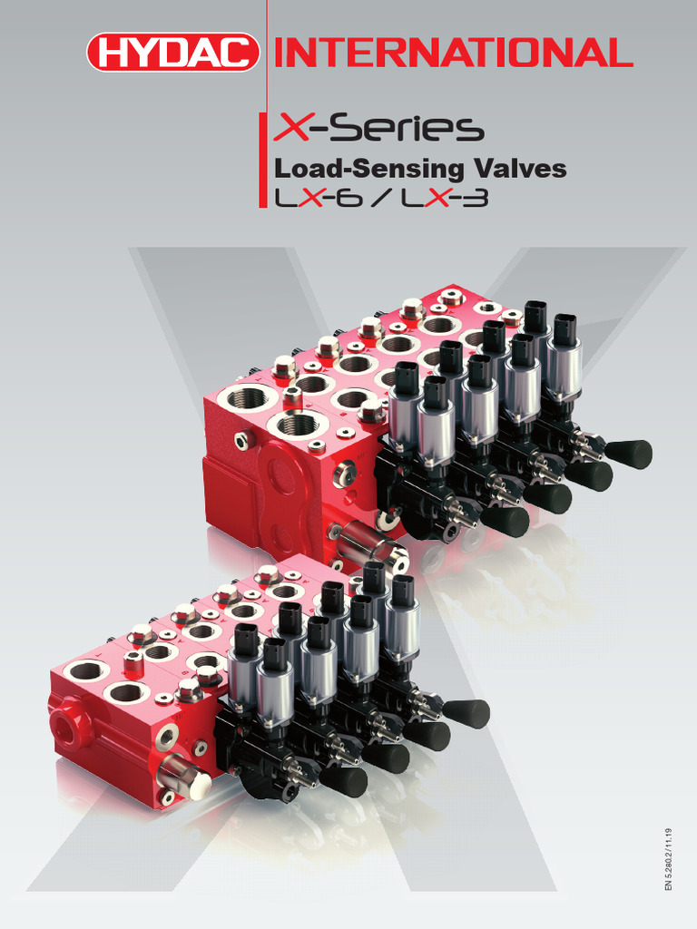 En.5.280.2.11.19 X SERIES HYDAC | PDF | Valve | Pump