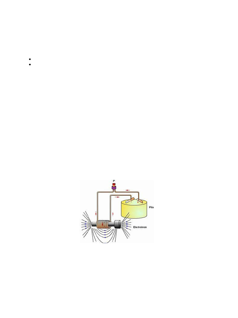 P10. Electroiman y Motor | PDF | Motor eléctrico | Magnetismo