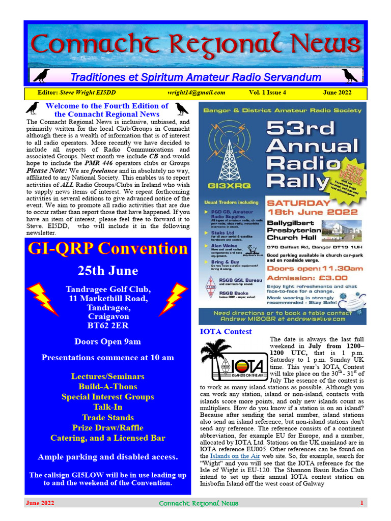 Connacht Regional News0622 | PDF | Ionosphere | Radio