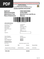 Form 9 - Application For Renewal of National Identification Card Form | PDF