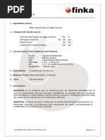 Ficha Tecnica Acadian LSC Colombia | PDF | Plantas | Algas