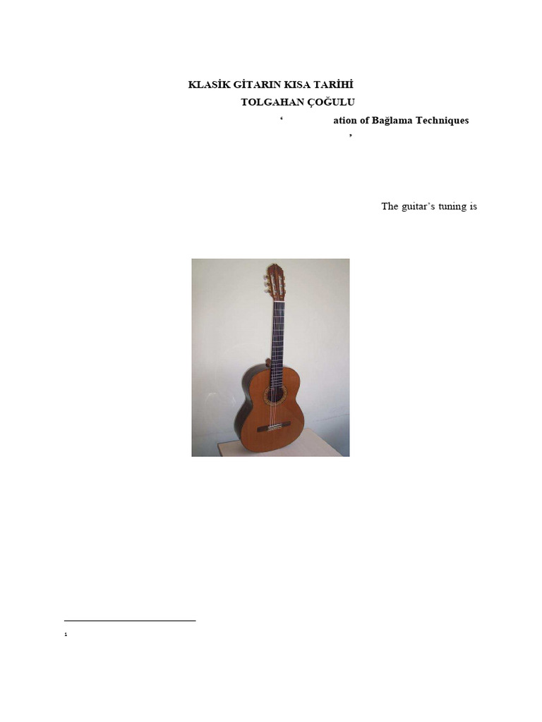 The Concise History of The Classical Gui | PDF | Guitars | Irish ...