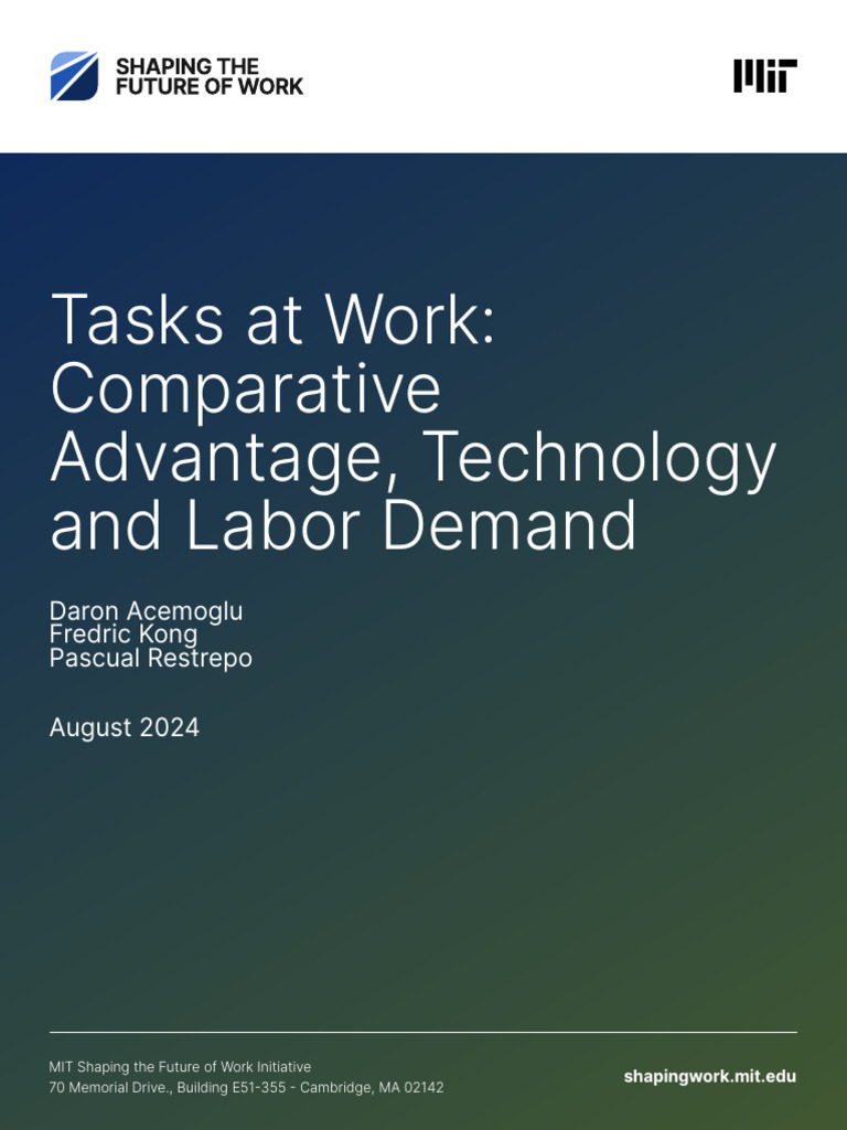 Automation and Labor Demand Trends | PDF | Labour Economics ...