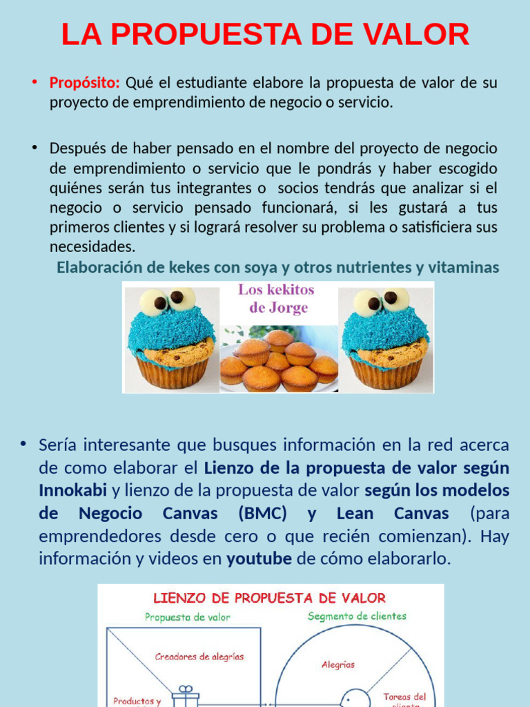 2 La Propuesta de Valor | PDF | Iniciativa empresarial | Hipótesis