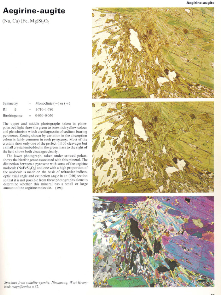 Atlas Minerals in Thin Section | PDF