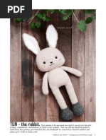 Baby Tiger Polushka Bunny Eng | PDF | Knitting | Gauge (Knitting)