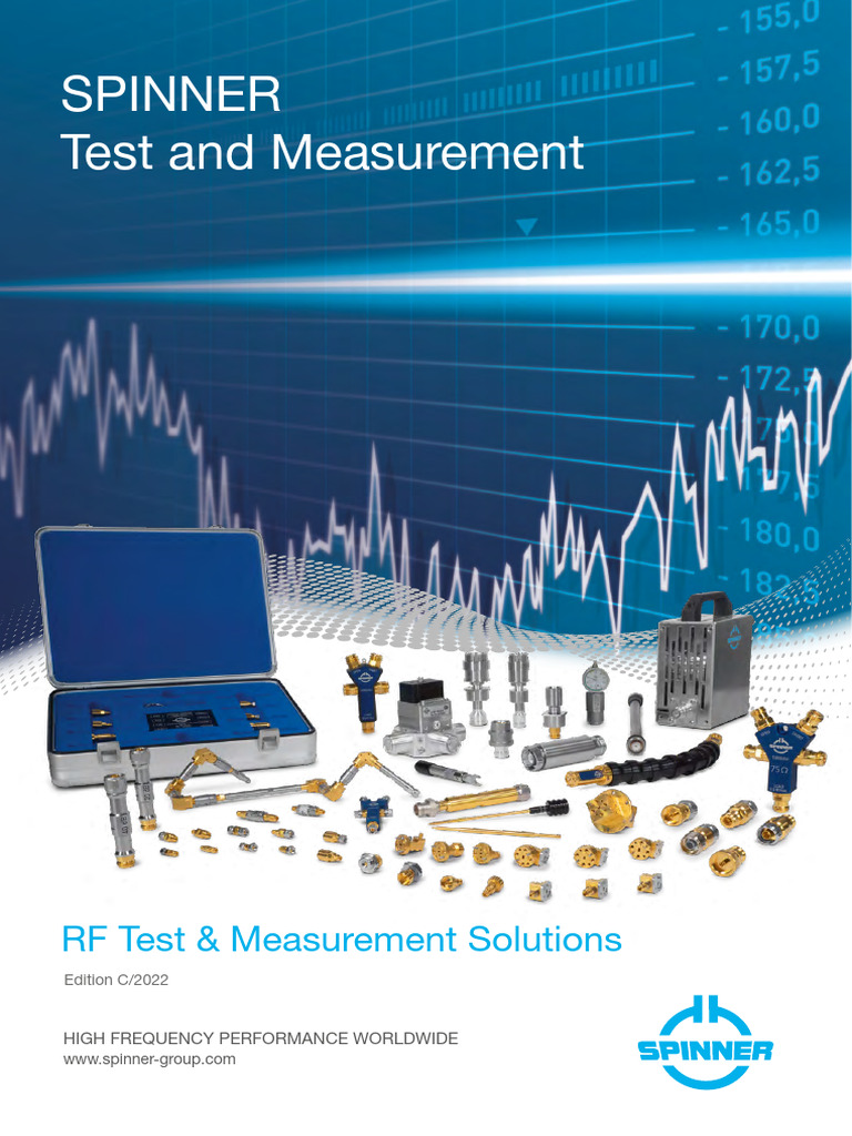 SPINNER Test and Measurement | PDF | Electrical Engineering ...