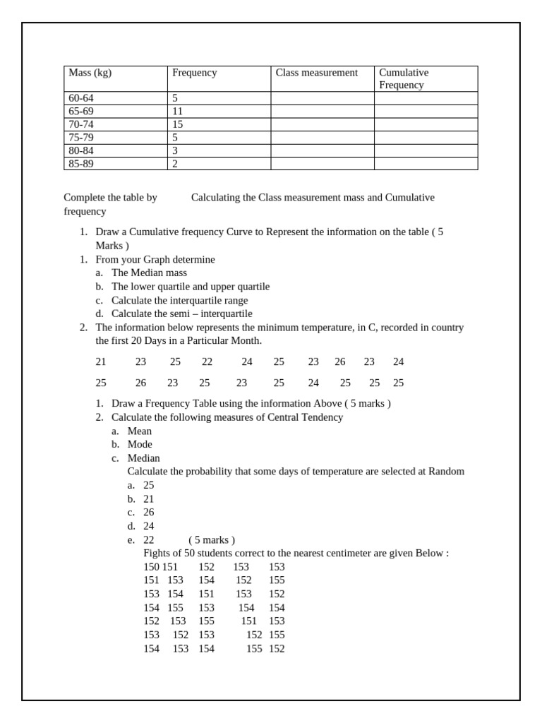 MATHEMATICS PREP TEST (AutoRecovered) | PDF