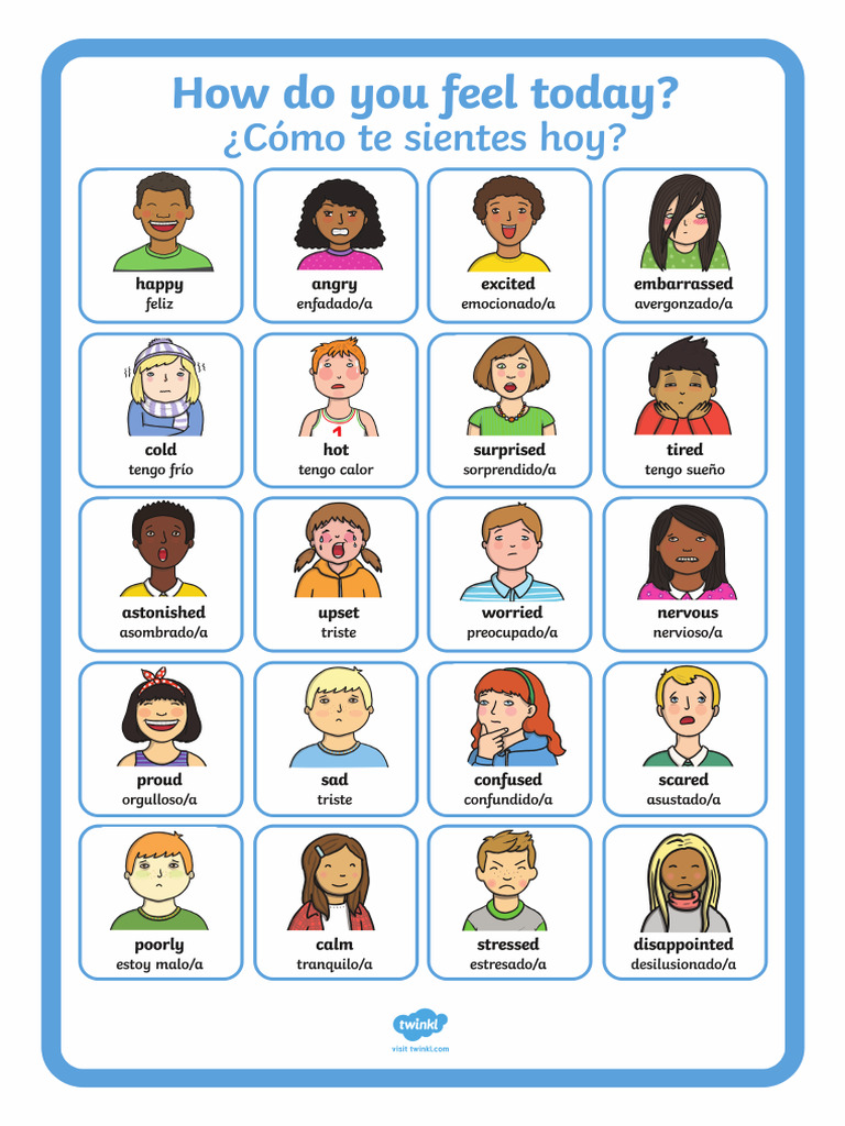 1 How-Do-You-Feel-Today-Emotions | PDF