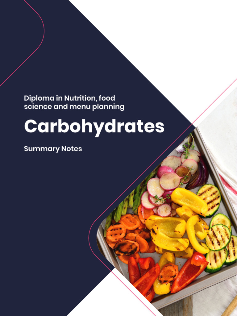 Food Science Lesson 2 Notes | PDF | Calorie | Carbohydrates