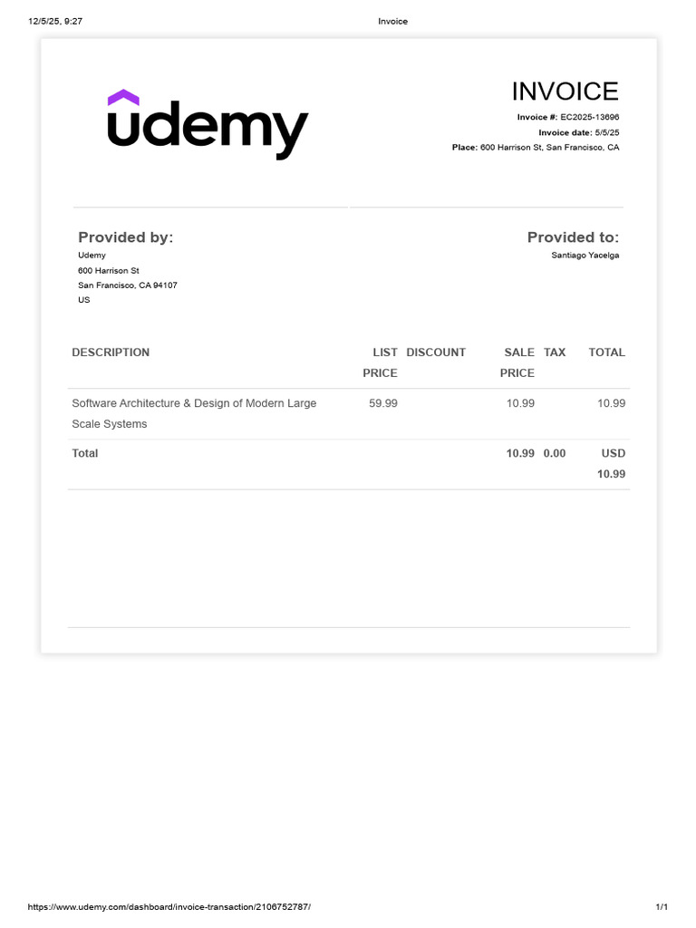 architecture_invoice | PDF