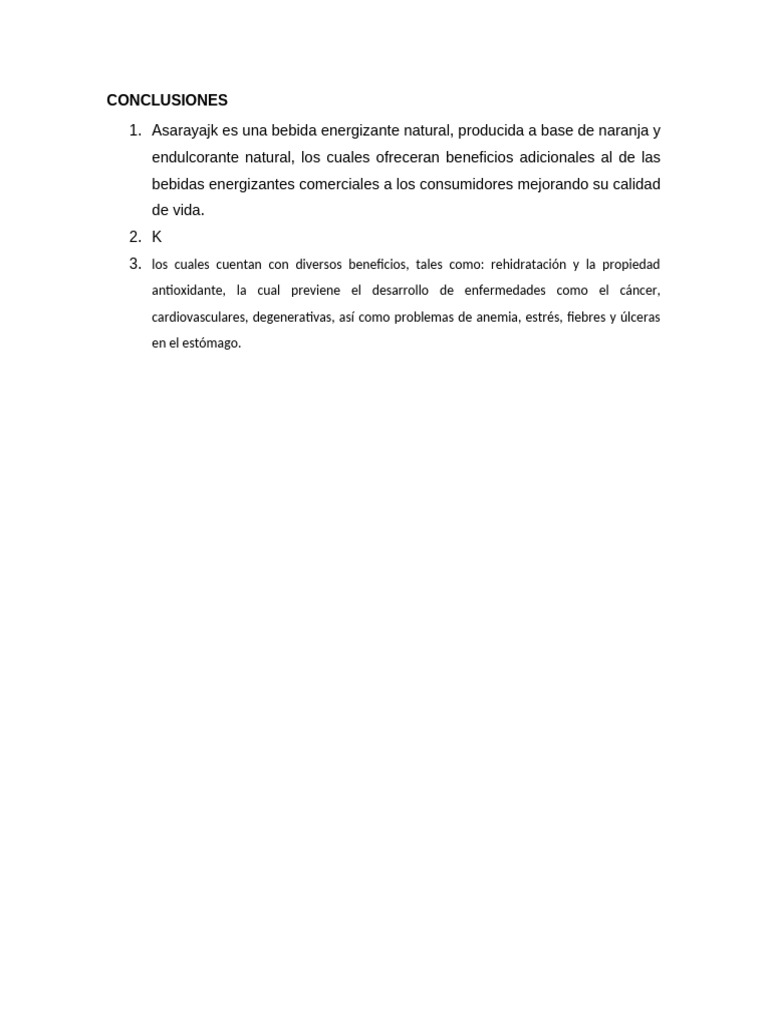 Conclusion Es | PDF