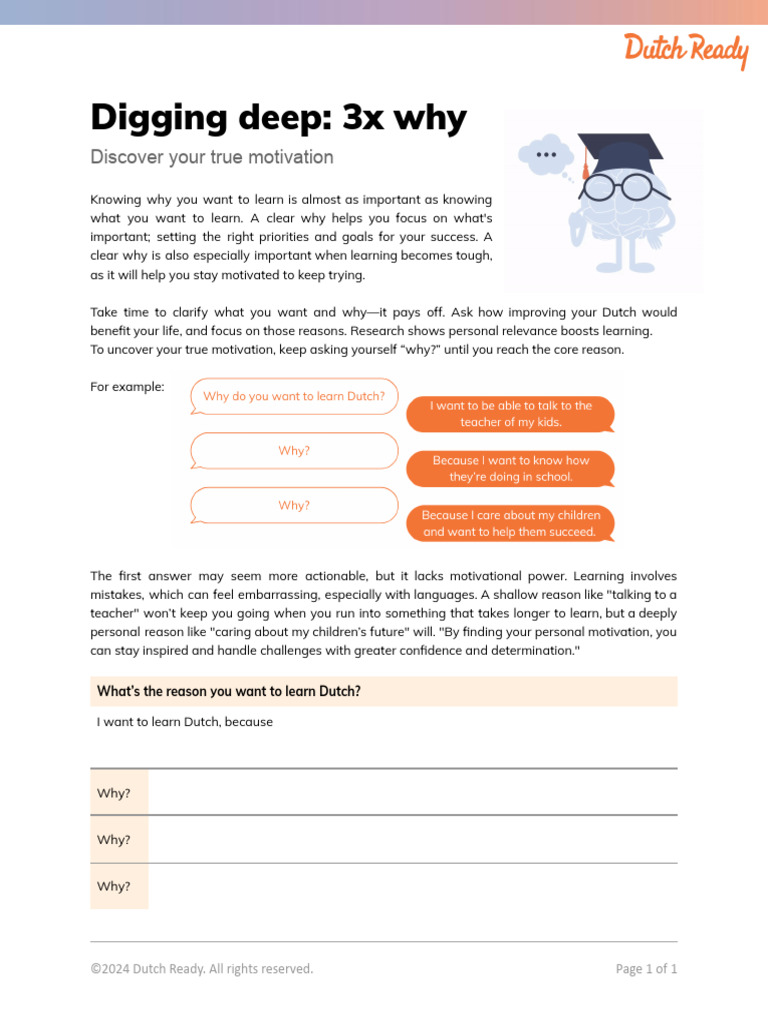 Goal Setting (3x Why & SMART) | PDF | Goal | Motivation