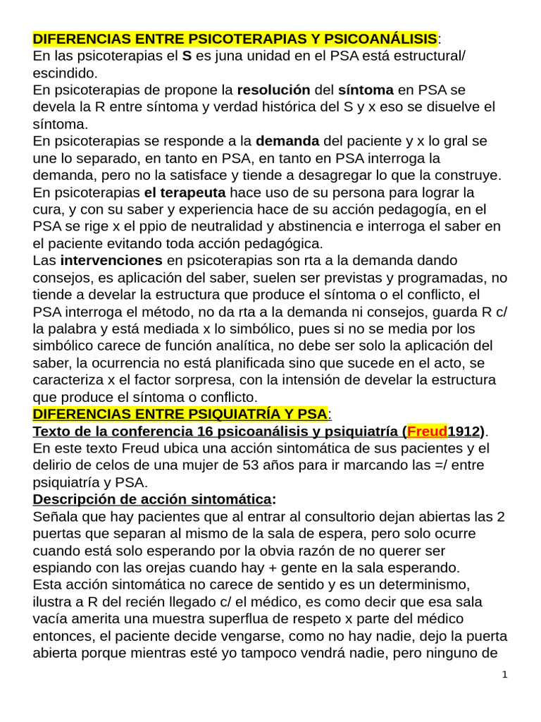 RESUMEN FINAL HERMOSO | PDF | Neurosis | Engaño