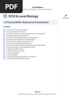 AQA Biology A-Level: Required Practical 10 | PDF | Risk | Safety