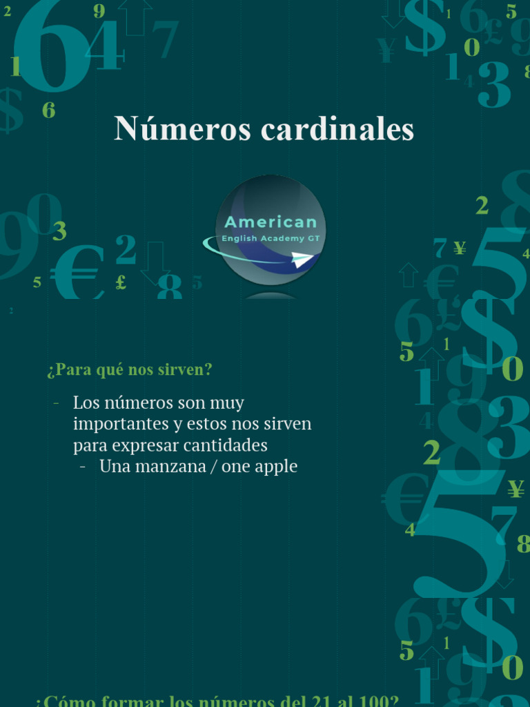 Numeros Cardinales | PDF