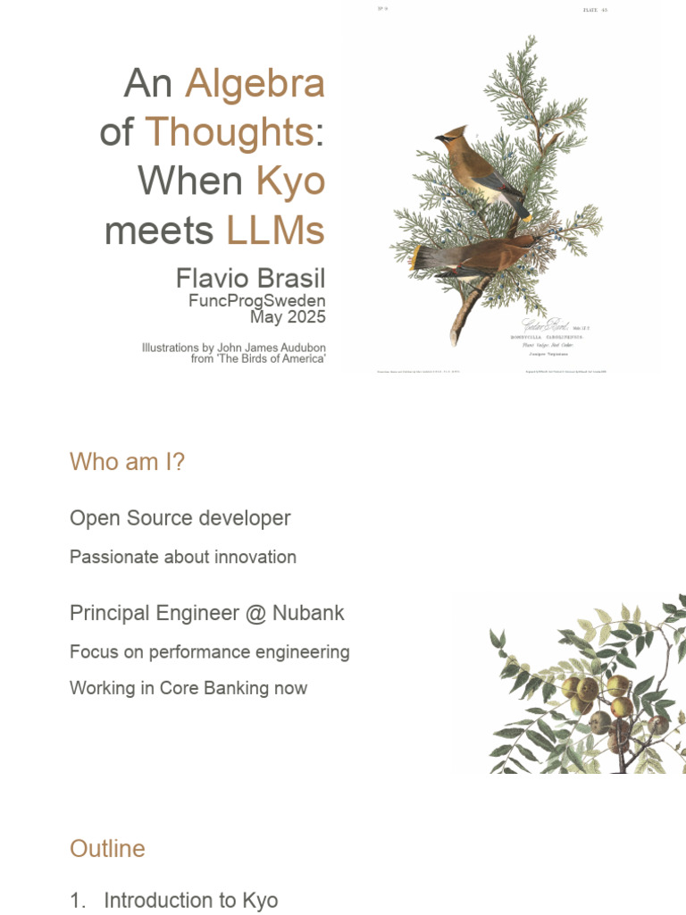 An Algebra of Thoughts: When Kyo Meets LLMs | PDF | Computing | Computer Programming