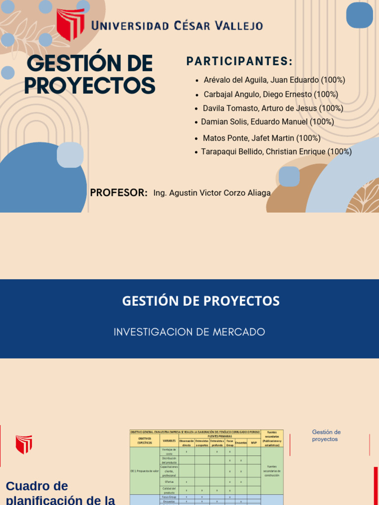 Gestión de Proyectos Sesion 9 | PDF | Marketing | Calidad (comercial)