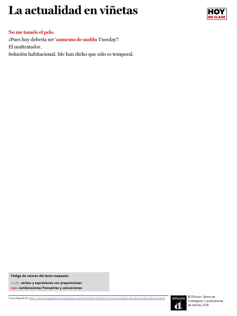 Hoy en Clase 261 TM | PDF