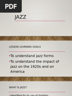 History of Jazz Music | PDF | Travel | Art