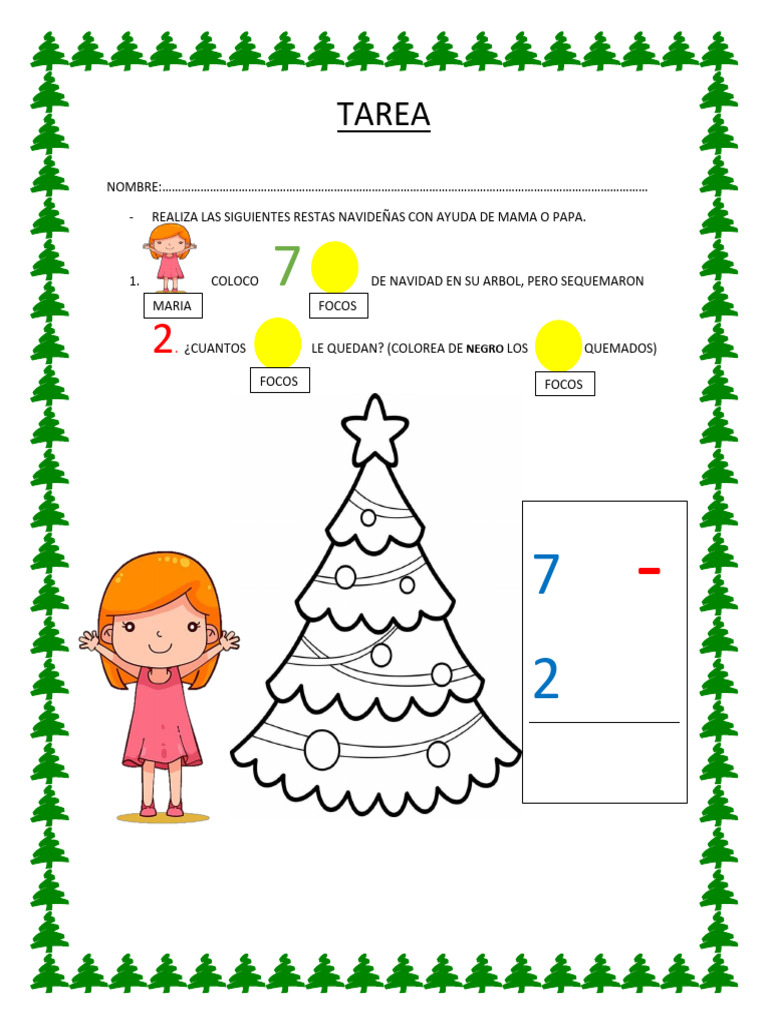 Restas Navideñas | PDF