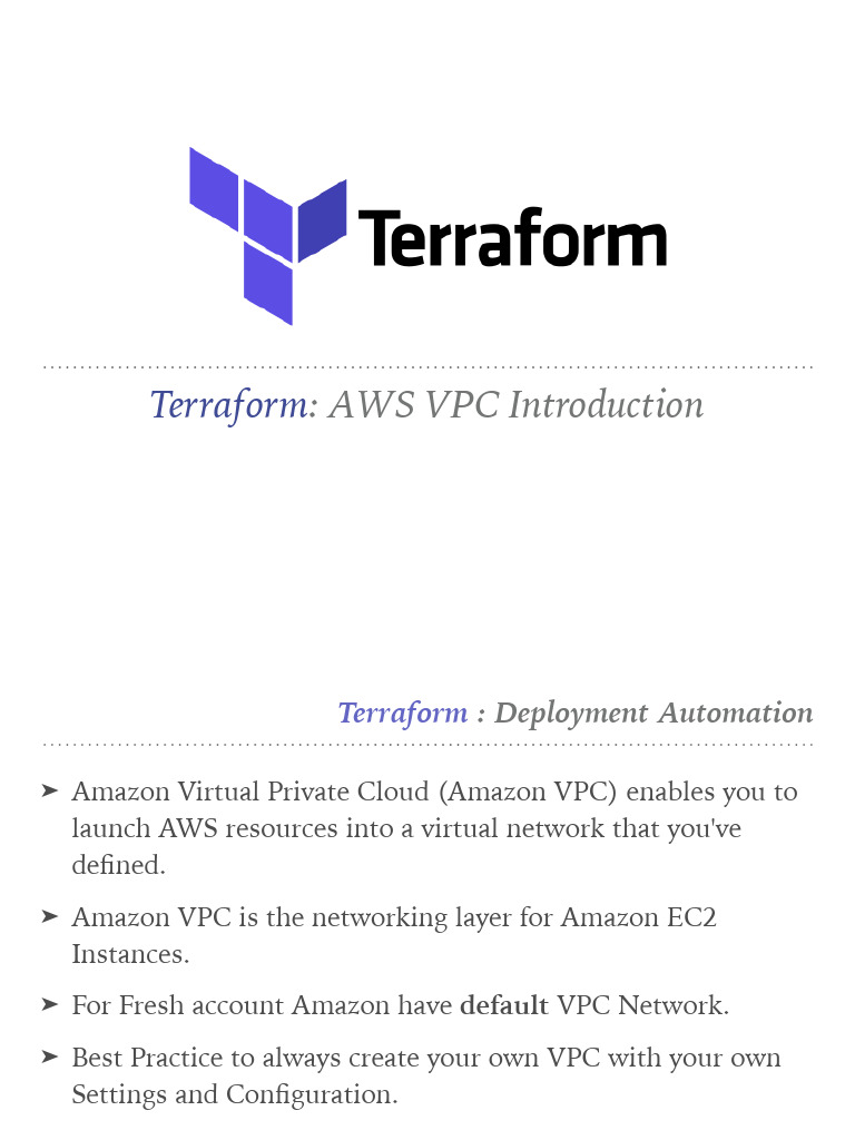 1.1 AWS VPC Introduction | PDF | Computer Network | Ip Address