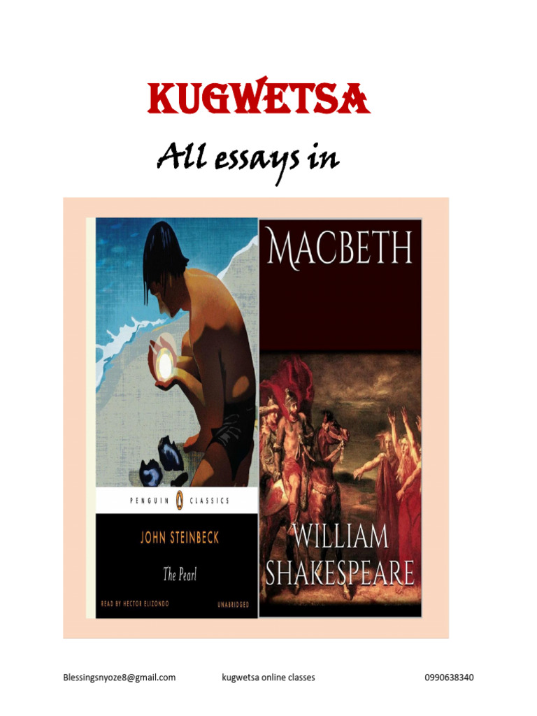 kugwetsa final pdf macbeth n pearl-1 | PDF | Psychological Resilience | Psychological Concepts