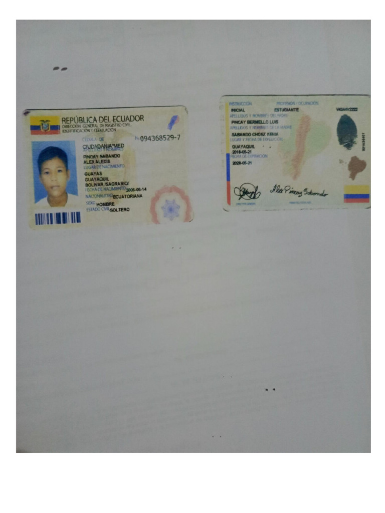 Papel de Cedula | PDF