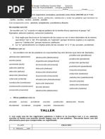 Palabras en español con "cc" | PDF