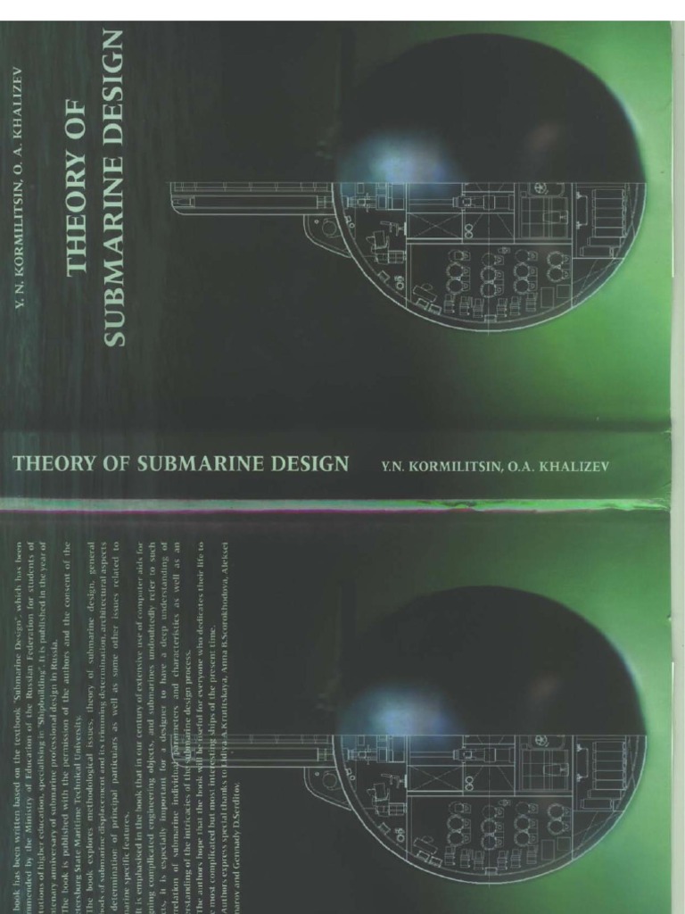 Theory of Submarine Design | PDF | Teaching Methods & Materials
