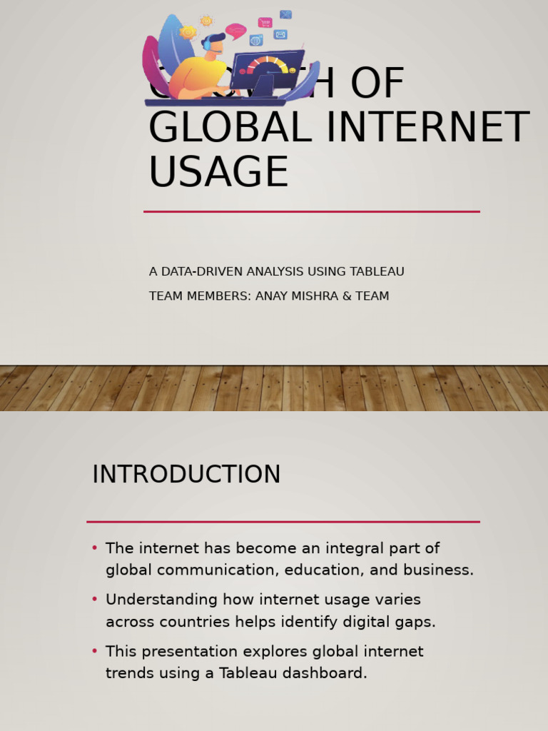 Global Internet Usage Trends Analysis | PDF | Internet Access | Internet