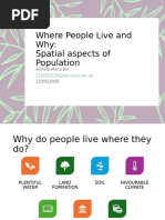 Reasons for Sparse Population Areas | PDF