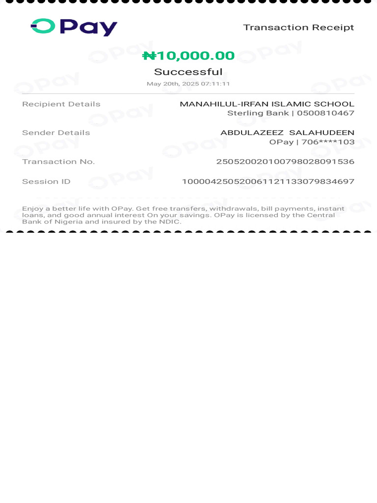 Transaction Receipt-250520020100798028091536 | PDF
