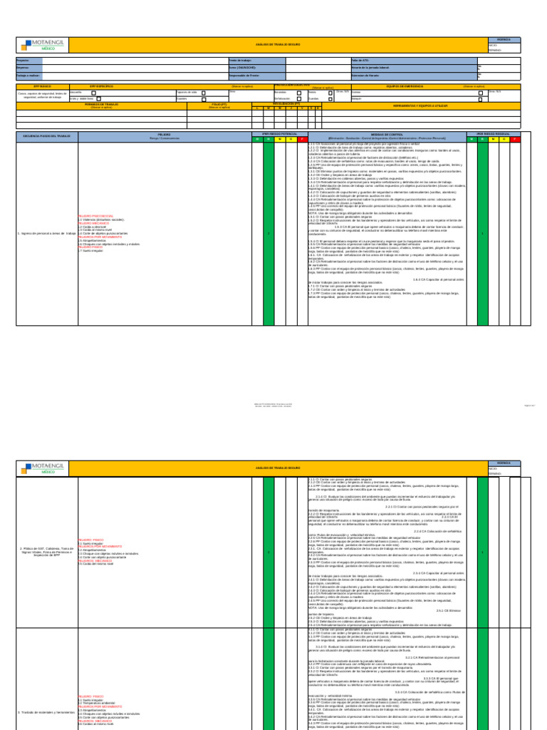 Ats Detallado de PTR | PDF