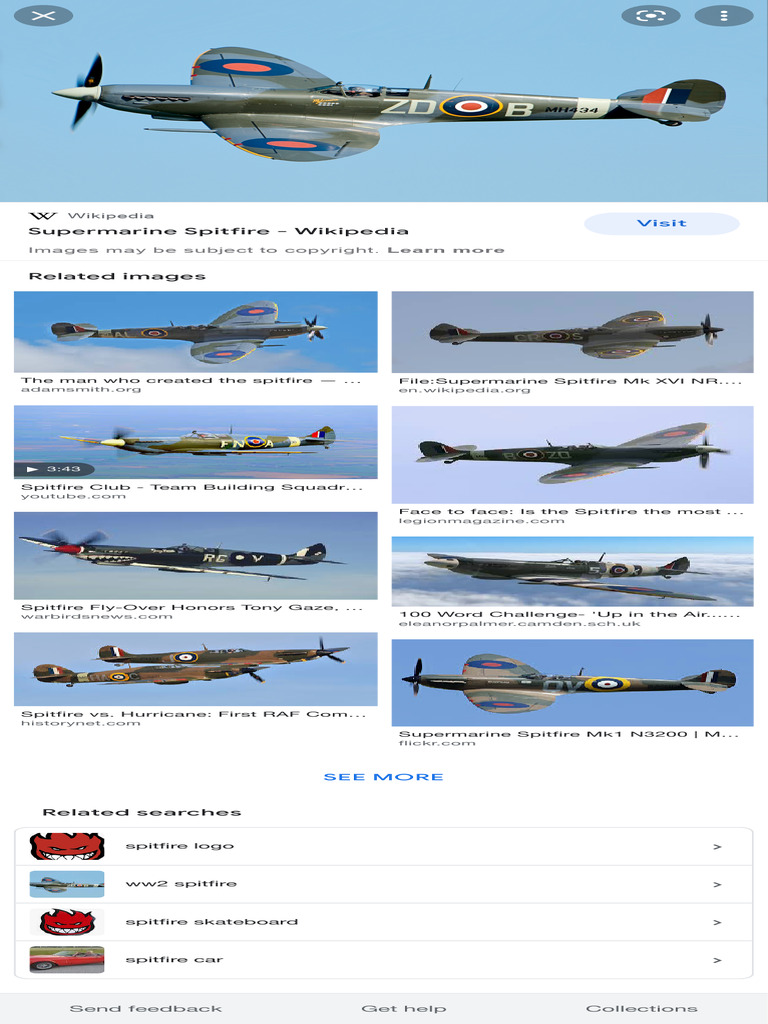 Spitfire Now - Google Search | PDF