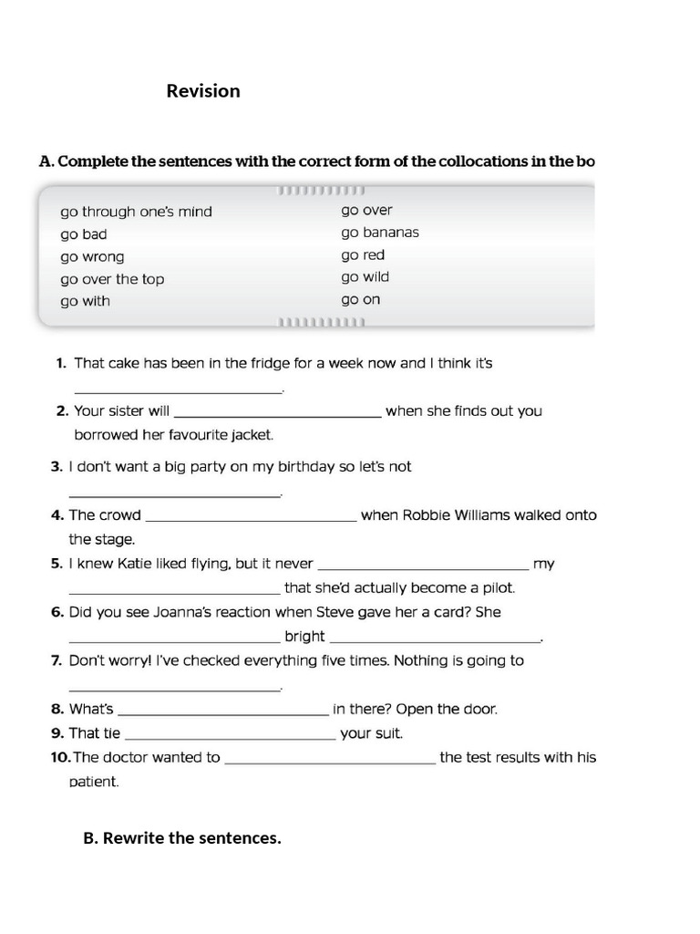 Revision Expressions With Go | PDF