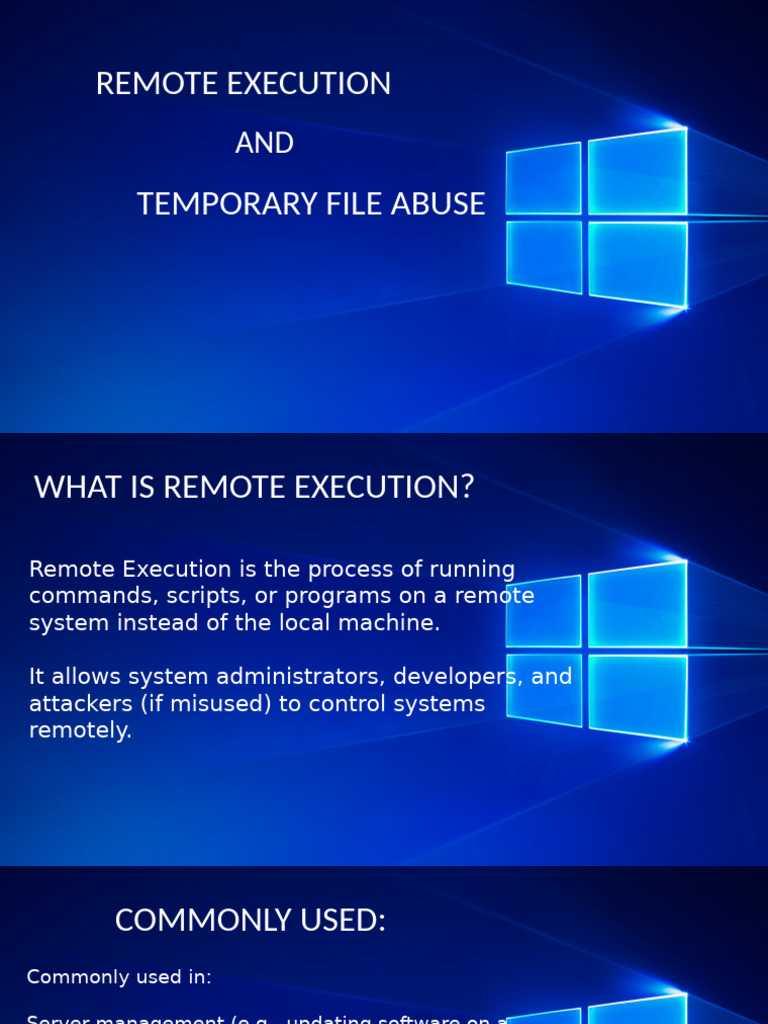 Temporary File Abuse | PDF | Malware | Secure Shell