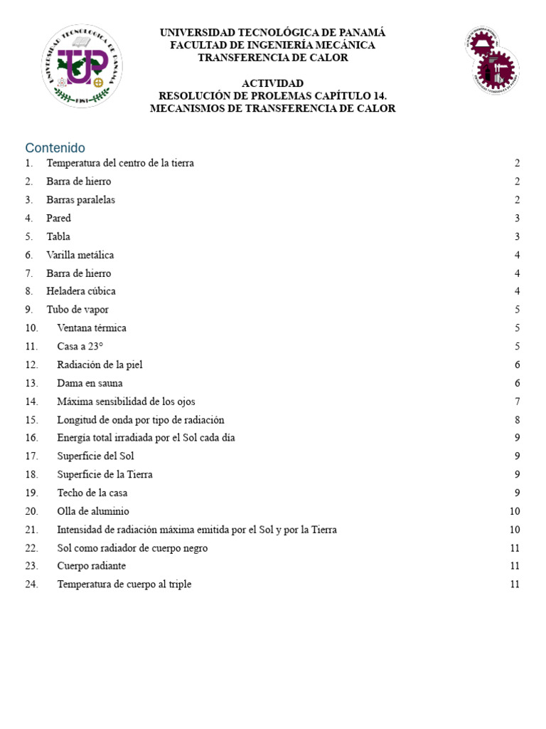 Asig.1. Transferencia de Calor | PDF | Radiación electromagnética | Espectro electromagnético