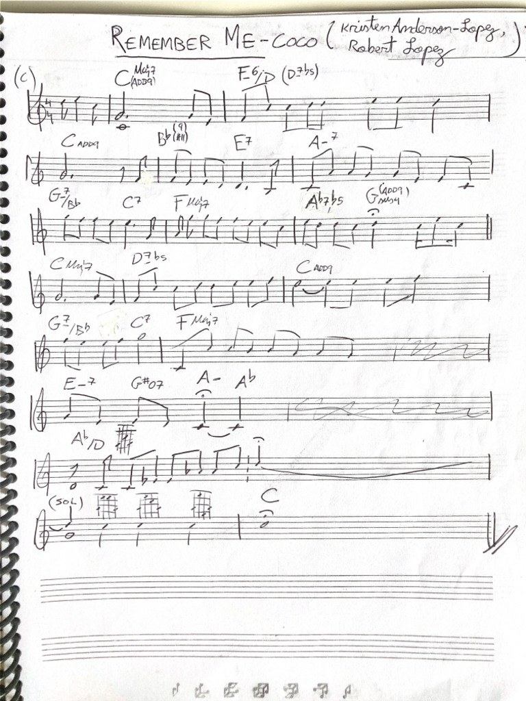 Remember Me - Coco | PDF