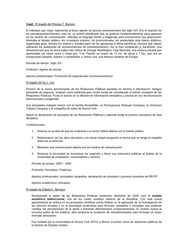 Resumen de RRPP | PDF