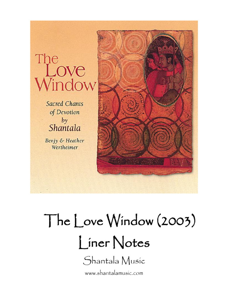 The Love Window Liner Notes | PDF | Hindu Deities | Theistic Indian ...
