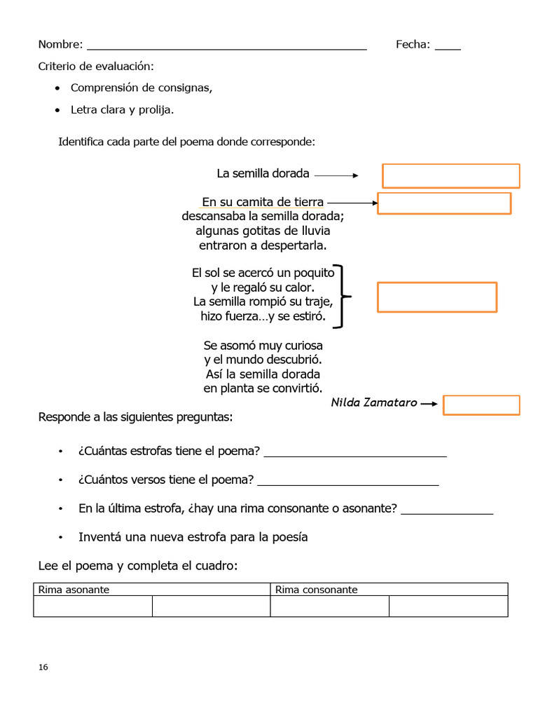 estructura-de-un-poema | PDF | Rima | Poética