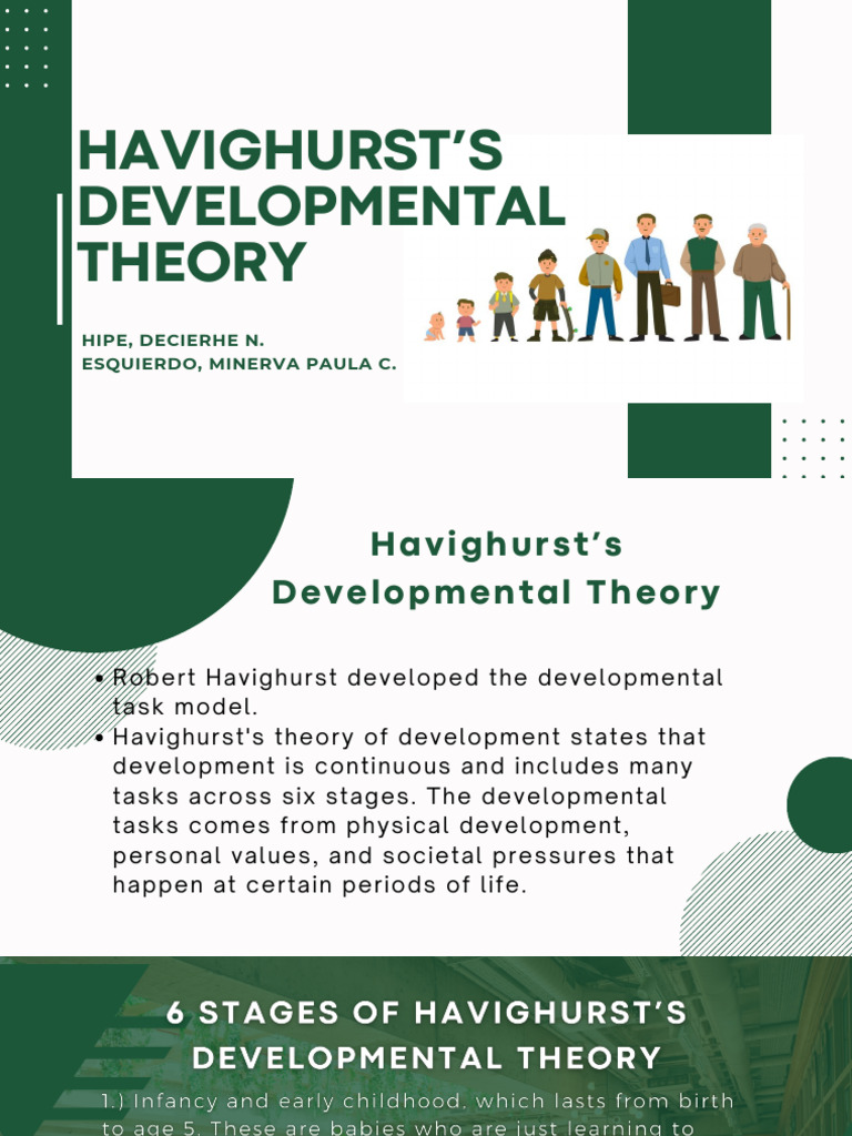 Havighursts Developmental Theory | PDF