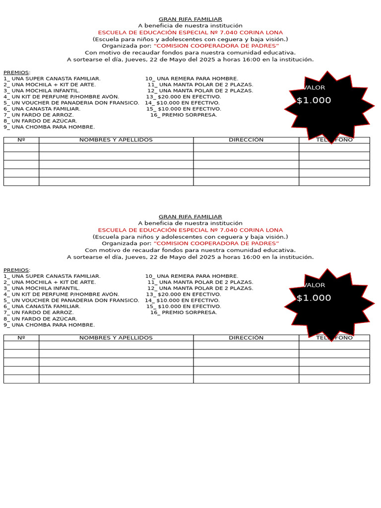 RIFA 2 | PDF | Invalidez