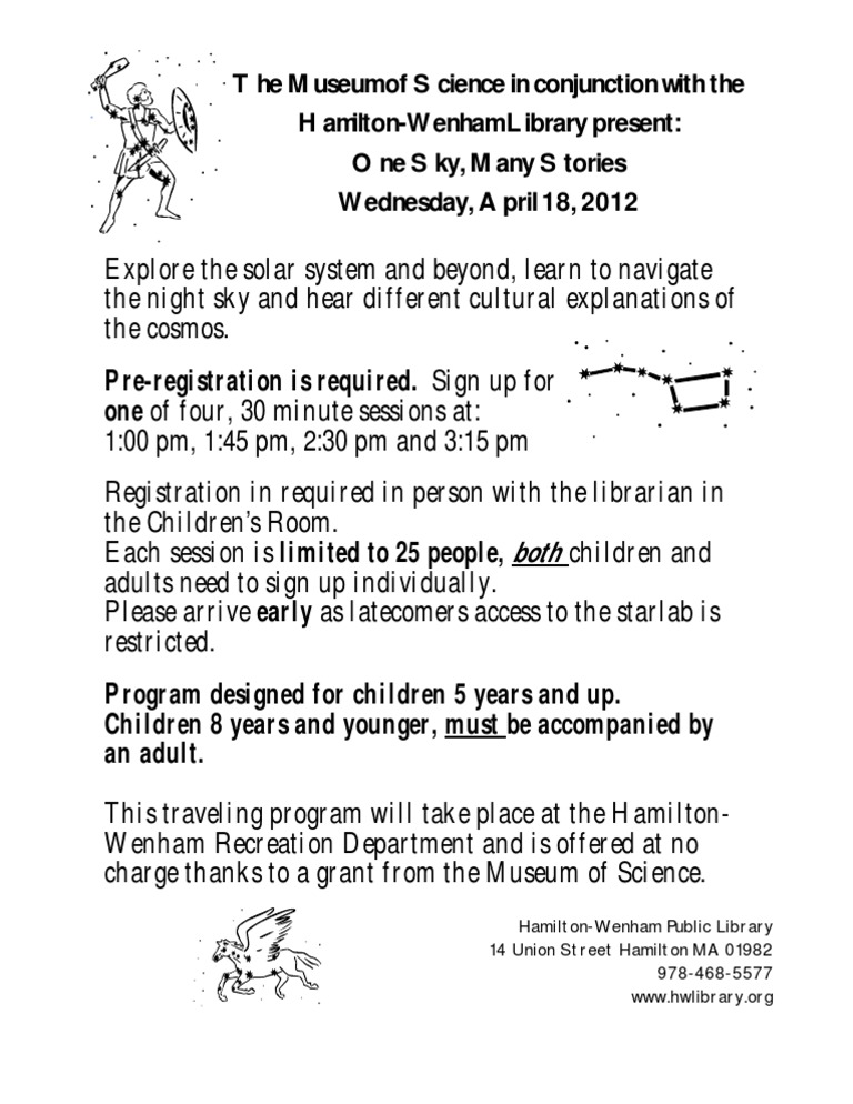 MOS April 2012 Flyer | PDF | Social Science