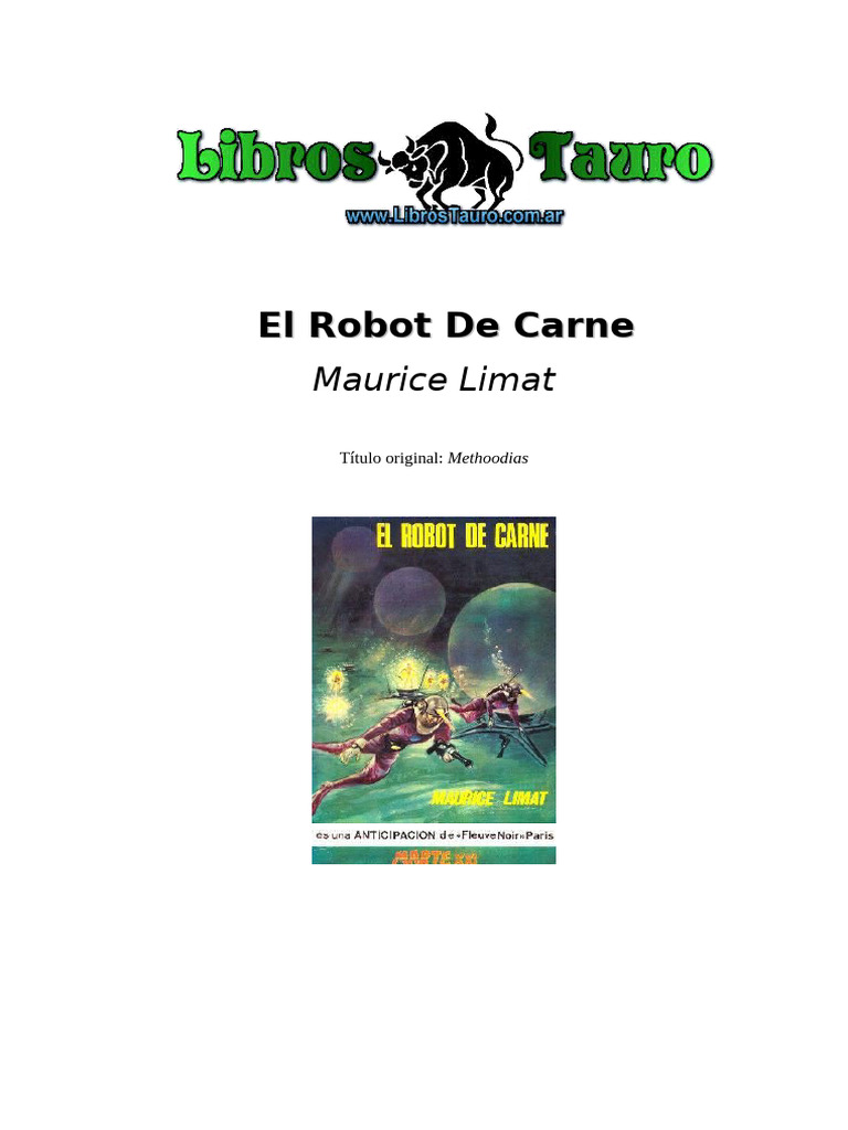 Limat, Maurice - El Robot de Carne | PDF | Satélite natural | Universo